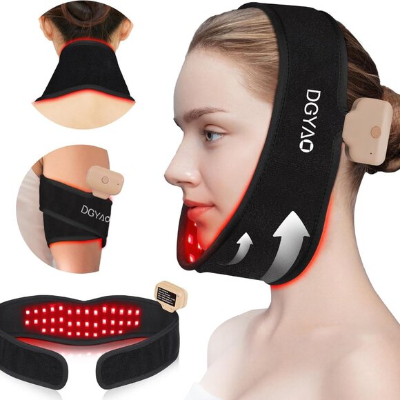 Accessories | 8 Colors Red Light Beauty Wrap Neck Chin Firming Cordless ...